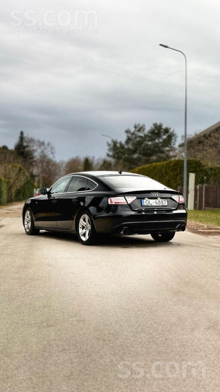 Melns Audi A5 2010 Rīga, ar dzinēja tilpumu 3.00 L un nobraukumu 308 tūkst. km par 7399 €, foto 5 vietnē AUTOMOTO.COM.LV