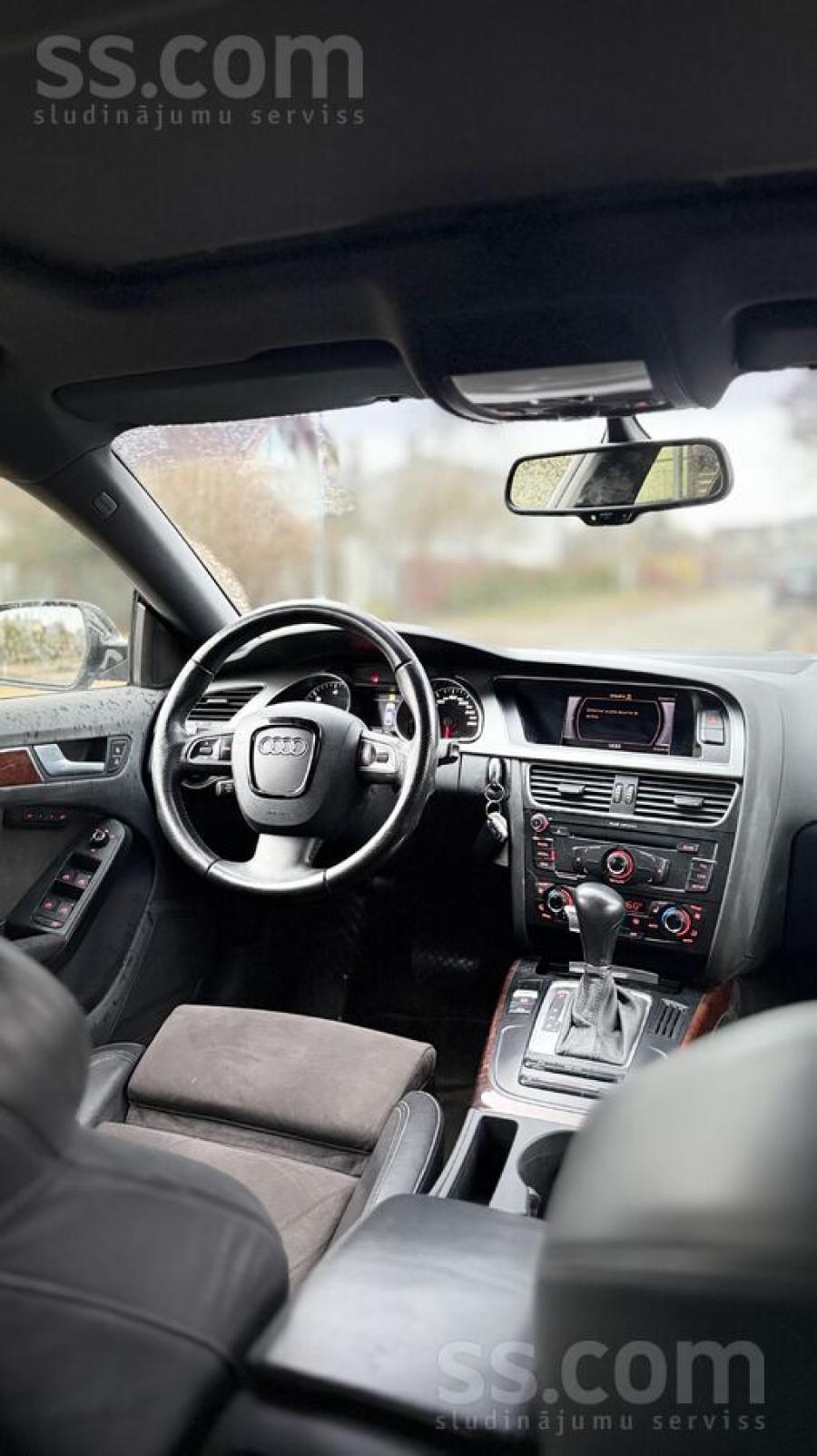 Melns Audi A5 2010 Rīga, ar dzinēja tilpumu 3.00 L un nobraukumu 308 tūkst. km par 7399 €, foto 13 vietnē AUTOMOTO.COM.LV