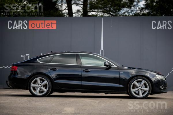 Black Audi A5 2010 in Riga, with an engine capacity of 2.00 L and mileage of 413 thousand km for 6990 €, photo 4 on AUTOMOTO.COM.LV