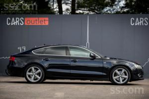 Black Audi A5 2010 in Riga, with an engine capacity of 2.00 L and mileage of 413 thousand km for 6990 €, photo 5 on AUTOMOTO.COM.LV