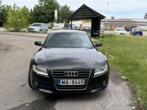 Черный Ауди А5 2010 в Рига, объемом двигателя 2.70 л и пробегом 43 тыс. км за 9990 €, фото  на AUTOMOTO.COM.LV