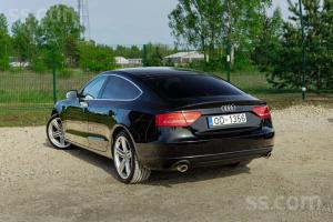 Черный Ауди А5 2010 в Рига, объемом двигателя 2.70 л и пробегом 220 тыс. км за 7200 €, фото 6 на AUTOMOTO.COM.LV