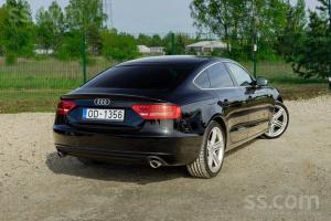 Черный Ауди А5 2010 в Рига, объемом двигателя 2.70 л и пробегом 220 тыс. км за 7200 €, фото 7 на AUTOMOTO.COM.LV