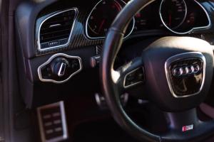 Black Audi A5 2010 in Riga, with an engine capacity of 2.70 L and mileage of 221 thousand km for 10995 €, photo 19 on AUTOMOTO.COM.LV