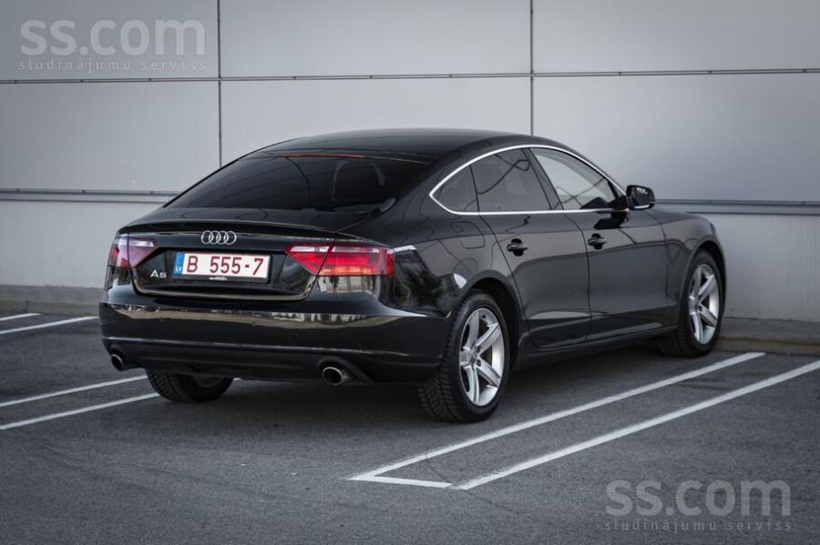 Melns Audi A5 2010 Rīga, ar dzinēja tilpumu 2.00 L un nobraukumu 185 tūkst. km par 7790 €, foto 5 vietnē AUTOMOTO.COM.LV