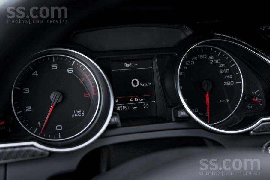 Melns Audi A5 2010 Rīga, ar dzinēja tilpumu 2.00 L un nobraukumu 185 tūkst. km par 7790 €, foto 17 vietnē AUTOMOTO.COM.LV