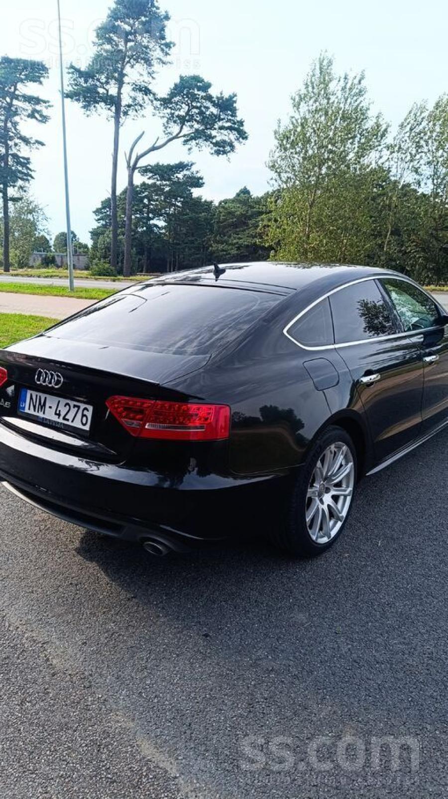 Melns Audi A5 2010 Liepāja, ar dzinēja tilpumu 2.70 L un nobraukumu 285 tūkst. km par 8800 €, foto 8 vietnē AUTOMOTO.COM.LV