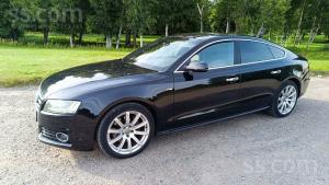 Melns Audi A5 2010 Liepāja, ar dzinēja tilpumu 2.70 L un nobraukumu 285 tūkst. km par 8800 €, foto 11 vietnē AUTOMOTO.COM.LV