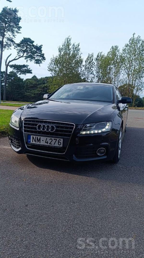 Melns Audi A5 2010 Liepāja, ar dzinēja tilpumu 2.70 L un nobraukumu 286 tūkst. km par 8800 €, foto 5 vietnē AUTOMOTO.COM.LV
