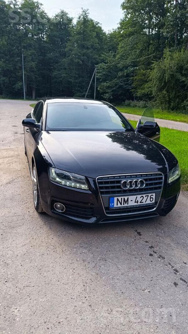 Melns Audi A5 2010 Liepāja, ar dzinēja tilpumu 2.70 L un nobraukumu 286 tūkst. km par 8800 €, foto 8 vietnē AUTOMOTO.COM.LV