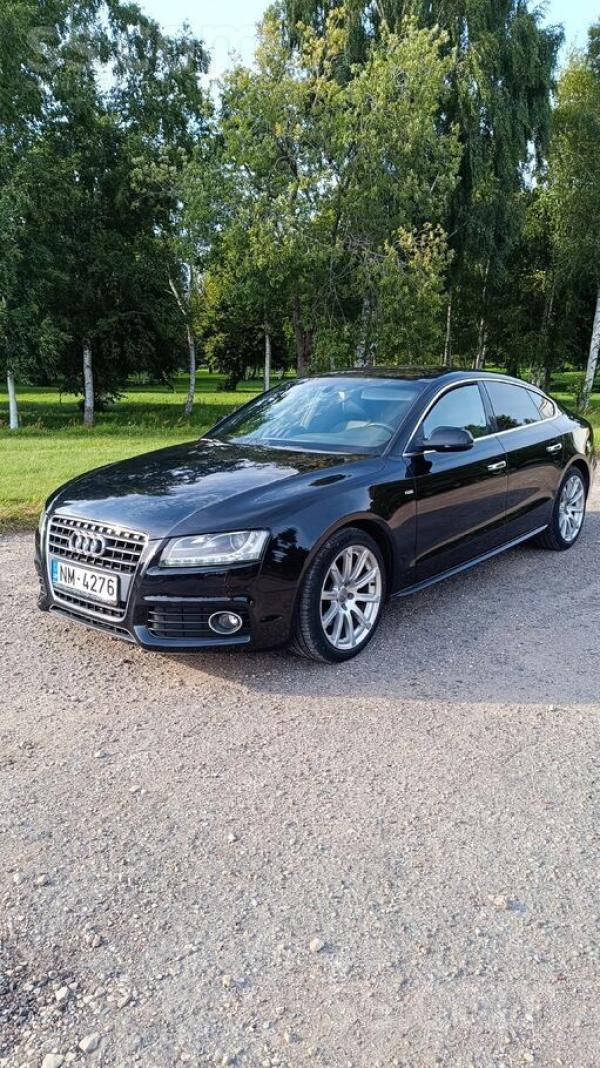 Ауди А5 2010 в Лиепая на AUTOMOTO.COM.LV Черный Ауди А5 2010 в Лиепая, объемом двигателя 2.70 л и пробегом 286 тыс. км за 8500 €, фото 1 на AUTOMOTO.COM.LV