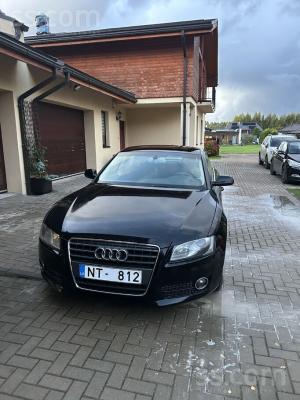 Melns Audi A5 2010 Rīga, ar dzinēja tilpumu 2.70 L un nobraukumu 285 tūkst. km par 7550 €, foto  vietnē AUTOMOTO.COM.LV