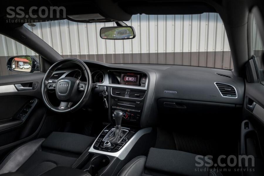 Melns Audi A5 2011 Talsi, ar dzinēja tilpumu 2.00 L un nobraukumu 224 tūkst. km par 7490 €, foto 8 vietnē AUTOMOTO.COM.LV