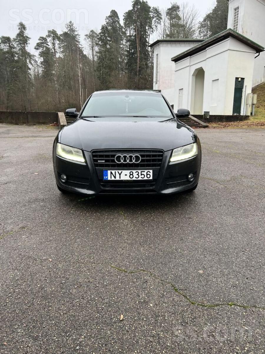 Melns Audi A5 2011 Tukums, ar dzinēja tilpumu 3.00 L un nobraukumu 285 tūkst. km par 8500 €, foto 2 vietnē AUTOMOTO.COM.LV