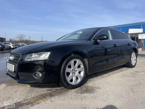 Melns Audi A5 2011 Kauņa, ar dzinēja tilpumu 2.00 L un nobraukumu 290 tūkst. km par 6450 €, foto  vietnē AUTOMOTO.COM.LV