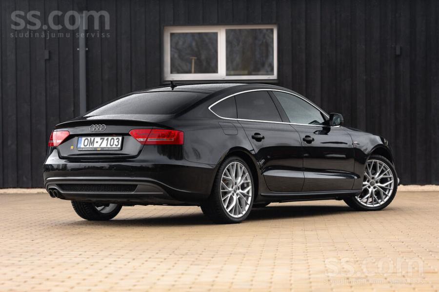 Black Audi A5 2011 in Jelgava, with an engine capacity of 2.00 L and mileage of 256 thousand km for 8900 €, photo 6 on AUTOMOTO.COM.LV