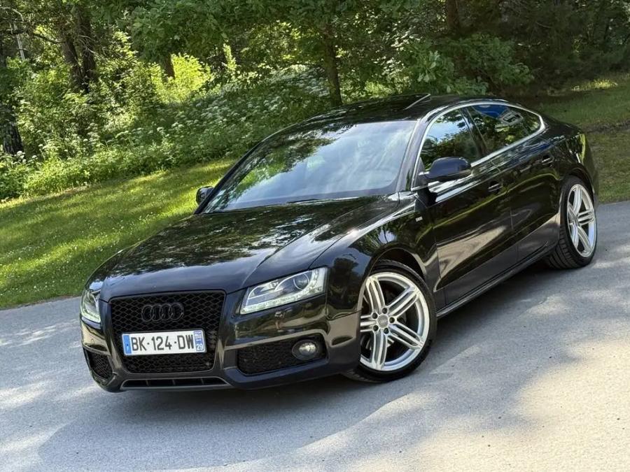 Черный Ауди А5 2011 в Юрмала, объемом двигателя 2.00 л и пробегом 170 тыс. км за 7950 €, фото 1 на AUTOMOTO.COM.LV