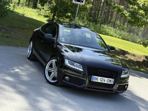 Black Audi A5 2011 in Jurmala, with an engine capacity of 2.00 L and mileage of 170 thousand km for 7950 €, photo 2 on AUTOMOTO.COM.LV