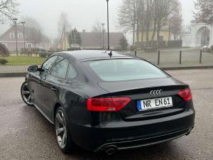 Black Audi A5 2012 in Raseiniai, with an engine capacity of 3.00 L and mileage of 275 thousand km for 10950 €, photo 8 on AUTOMOTO.COM.LV