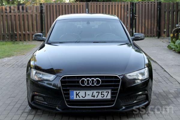 Black Audi A5 2012 in Jelgava, with an engine capacity of 1.80 L and mileage of 350 thousand km for 7300 €, photo 3 on AUTOMOTO.COM.LV
