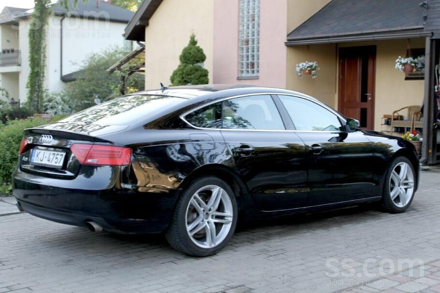 Черный Ауди А5 2012 в Елгава, объемом двигателя 1.80 л и пробегом 350 тыс. км за 7300 €, фото 9 на AUTOMOTO.COM.LV