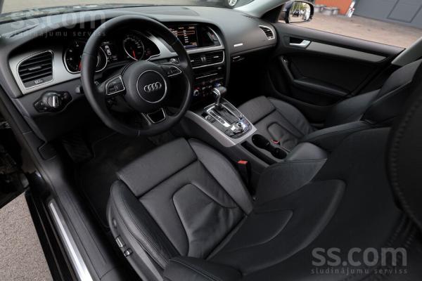 Audi A5 2012 in Jelgava on AUTOMOTO.COM.LV Black Audi A5 2012 in Jelgava, with an engine capacity of 2.00 L and mileage of 0 thousand km for 10350 β¬, photo 9 on AUTOMOTO.COM.LV