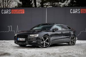 Black Audi A5 2013 in Riga, with an engine capacity of 3.00 L and mileage of 277 thousand km for 11990 €, photo  on AUTOMOTO.COM.LV