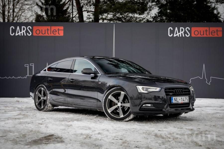 Black Audi A5 2013 in Riga, with an engine capacity of 3.00 L and mileage of 277 thousand km for 11990 €, photo 4 on AUTOMOTO.COM.LV