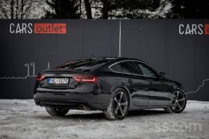 Black Audi A5 2013 in Riga, with an engine capacity of 3.00 L and mileage of 277 thousand km for 11990 €, photo 8 on AUTOMOTO.COM.LV