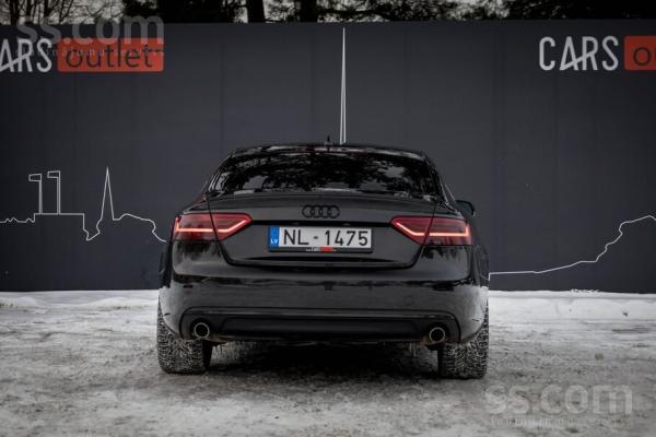 Melns Audi A5 2013 Rīga, ar dzinēja tilpumu 3.00 L un nobraukumu 277 tūkst. km par 11990 €, foto 8 vietnē AUTOMOTO.COM.LV