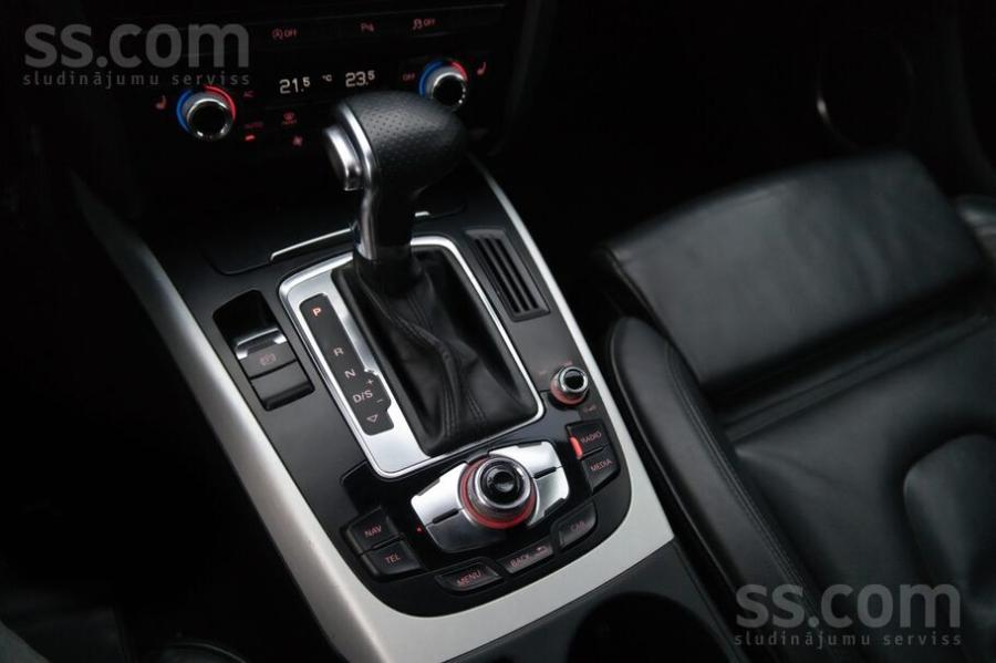 Black Audi A5 2013 in Riga, with an engine capacity of 3.00 L and mileage of 277 thousand km for 11990 €, photo 17 on AUTOMOTO.COM.LV