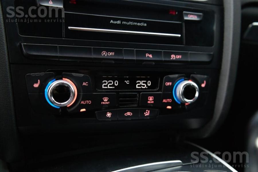 Black Audi A5 2013 in Riga, with an engine capacity of 3.00 L and mileage of 277 thousand km for 11990 €, photo 19 on AUTOMOTO.COM.LV