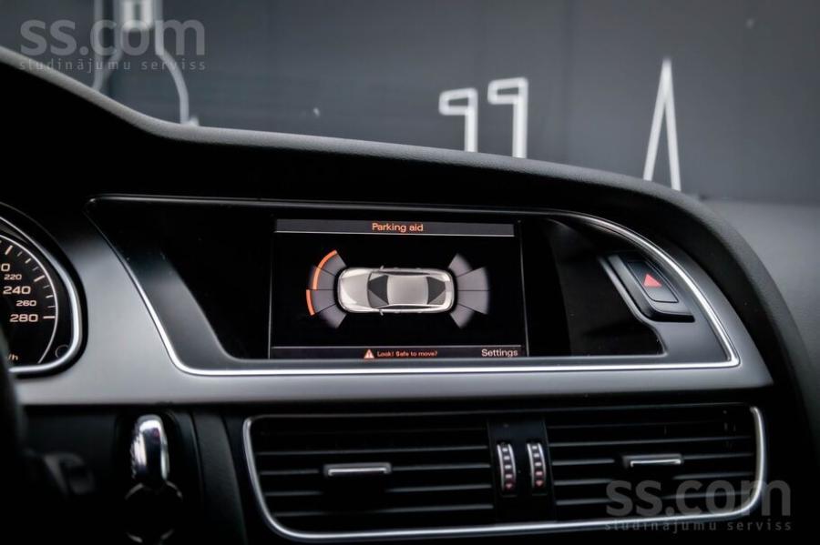 Black Audi A5 2013 in Riga, with an engine capacity of 3.00 L and mileage of 277 thousand km for 11990 €, photo 21 on AUTOMOTO.COM.LV