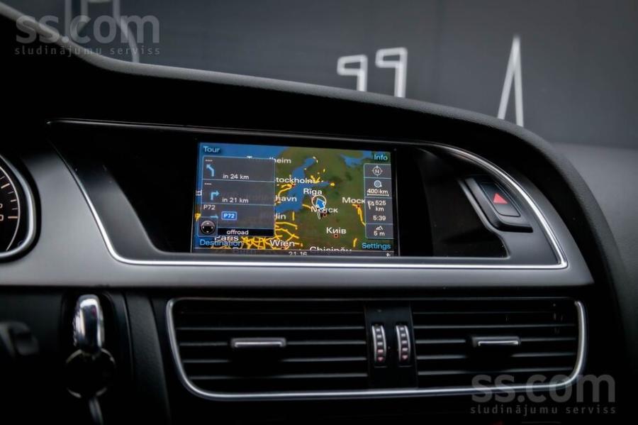 Black Audi A5 2013 in Riga, with an engine capacity of 3.00 L and mileage of 277 thousand km for 11990 €, photo 23 on AUTOMOTO.COM.LV