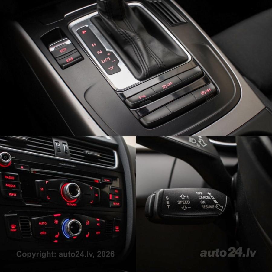 Black Audi A5 2013 in Tallinn, with an engine capacity of 1.80 L and mileage of 272 thousand km for 8900 €, photo 18 on AUTOMOTO.COM.LV