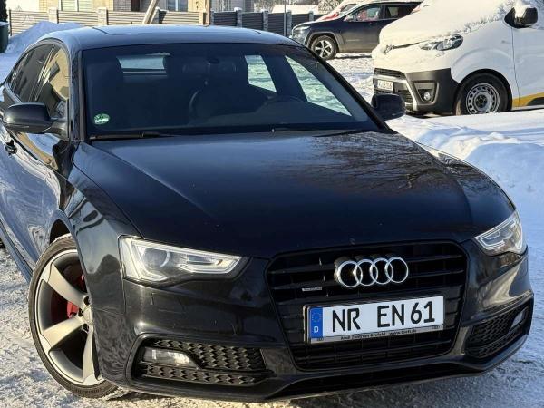 Black Audi A5 2014 in Raseiniai, with an engine capacity of 3.00 L and mileage of 274 thousand km for 10450 €, photo 9 on AUTOMOTO.COM.LV