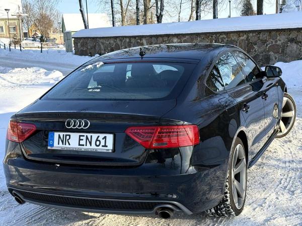 Black Audi A5 2014 in Raseiniai, with an engine capacity of 3.00 L and mileage of 274 thousand km for 9700 €, photo 2 on AUTOMOTO.COM.LV