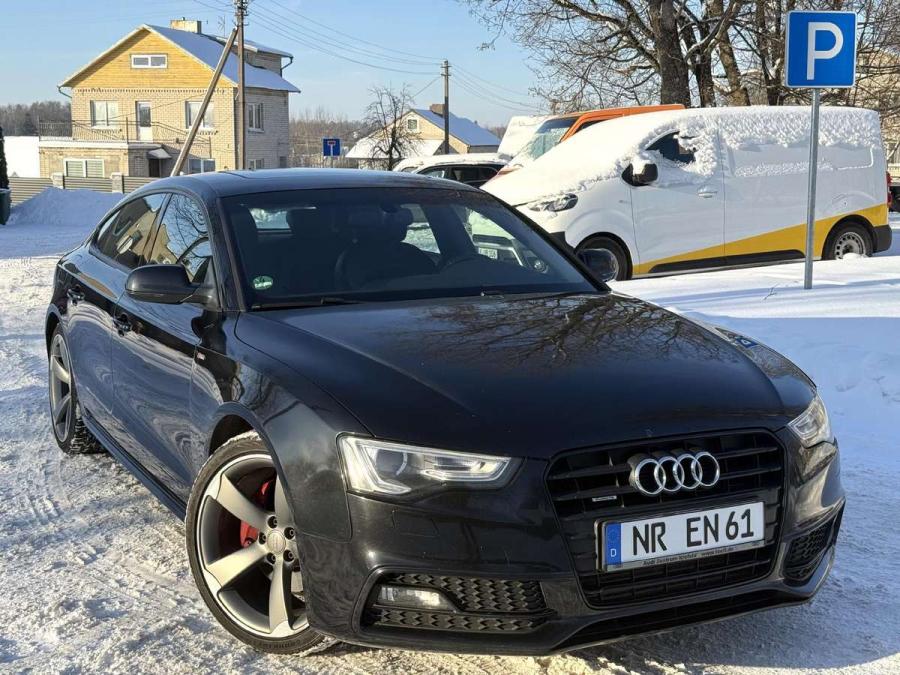 Melns Audi A5 2014 Raseiniai, ar dzinēja tilpumu 3.00 L un nobraukumu 274 tūkst. km par 9700 €, foto 3 vietnē AUTOMOTO.COM.LV