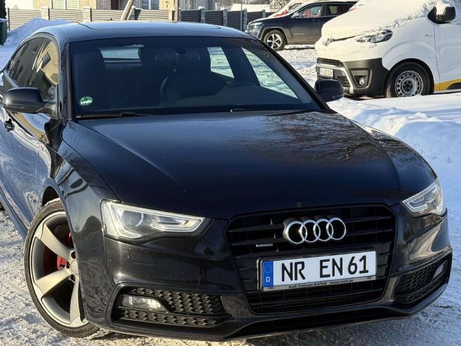 Melns Audi A5 2014 Raseiniai, ar dzinēja tilpumu 3.00 L un nobraukumu 274 tūkst. km par 9700 €, foto 7 vietnē AUTOMOTO.COM.LV