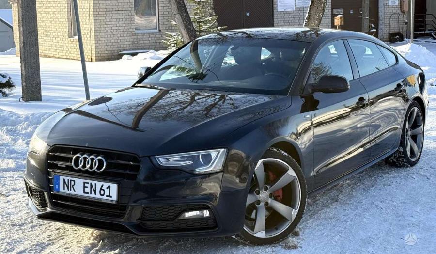 Melns Audi A5 2014 Raseiniai, ar dzinēja tilpumu 3.00 L un nobraukumu 274 tūkst. km par 9700 €, foto 29 vietnē AUTOMOTO.COM.LV