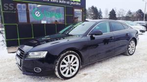 Melns Audi A5 2014 Rīga, ar dzinēja tilpumu 2.70 L un nobraukumu 304 tūkst. km par 7500 €, foto  vietnē AUTOMOTO.COM.LV