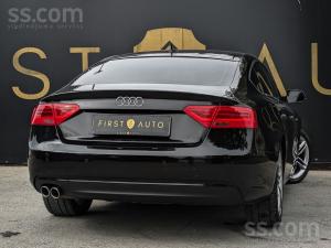Black Audi A5 2014 in Tukums, with an engine capacity of 2.00 L and mileage of 242 thousand km for 10700 €, photo 5 on AUTOMOTO.COM.LV
