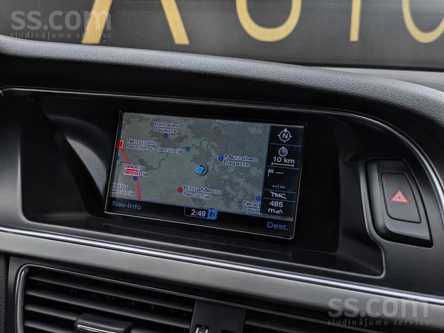 Black Audi A5 2014 in Tukums, with an engine capacity of 2.00 L and mileage of 242 thousand km for 10700 €, photo 17 on AUTOMOTO.COM.LV