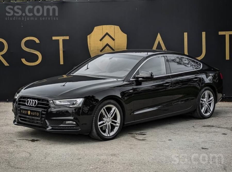 Black Audi A5 2014 in Tukums, with an engine capacity of 2.00 L and mileage of 242 thousand km for 10700 €, photo 21 on AUTOMOTO.COM.LV