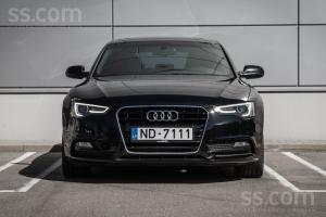 Black Audi A5 2014 in Riga, with an engine capacity of 3.00 L and mileage of 0 thousand km for 11990 €, photo 3 on AUTOMOTO.COM.LV
