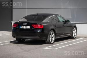 Black Audi A5 2014 in Riga, with an engine capacity of 3.00 L and mileage of 0 thousand km for 11990 €, photo 6 on AUTOMOTO.COM.LV
