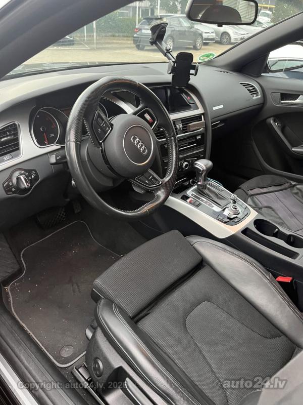 Black Audi A5 2015 in Tallinn, with an engine capacity of 3.00 L and mileage of 137 thousand km for 12500 €, photo 4 on AUTOMOTO.COM.LV