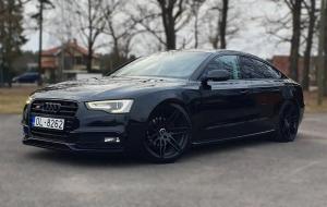 Black Audi A5 2016 in Jelgava, with an engine capacity of 1.80 L and mileage of 254 thousand km for 12650 €, photo 5 on AUTOMOTO.COM.LV