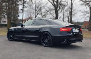 Black Audi A5 2016 in Jelgava, with an engine capacity of 1.80 L and mileage of 254 thousand km for 12650 €, photo 6 on AUTOMOTO.COM.LV
