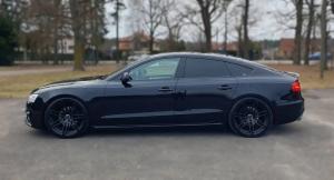 Black Audi A5 2016 in Jelgava, with an engine capacity of 1.80 L and mileage of 254 thousand km for 12650 €, photo 7 on AUTOMOTO.COM.LV